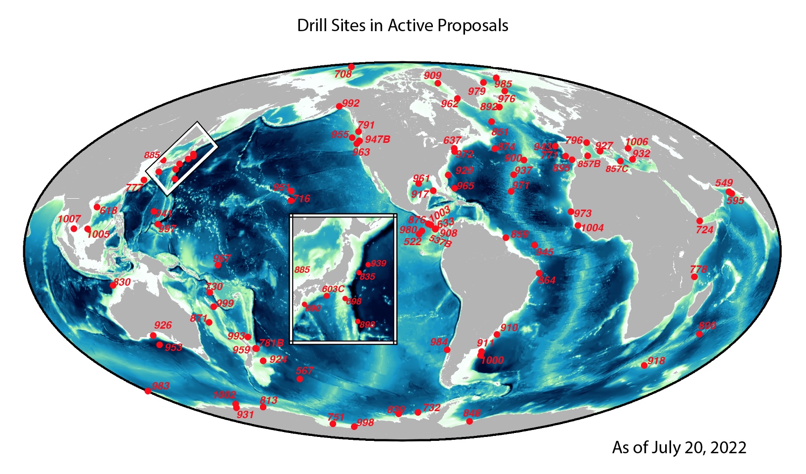 Maps and KML Tools | Resources | IODP